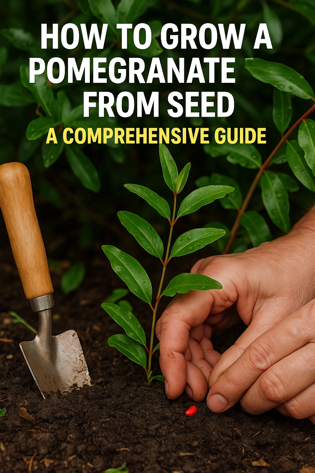 How to Grow a Pomegranate from Seed: A Comprehensive Guide
