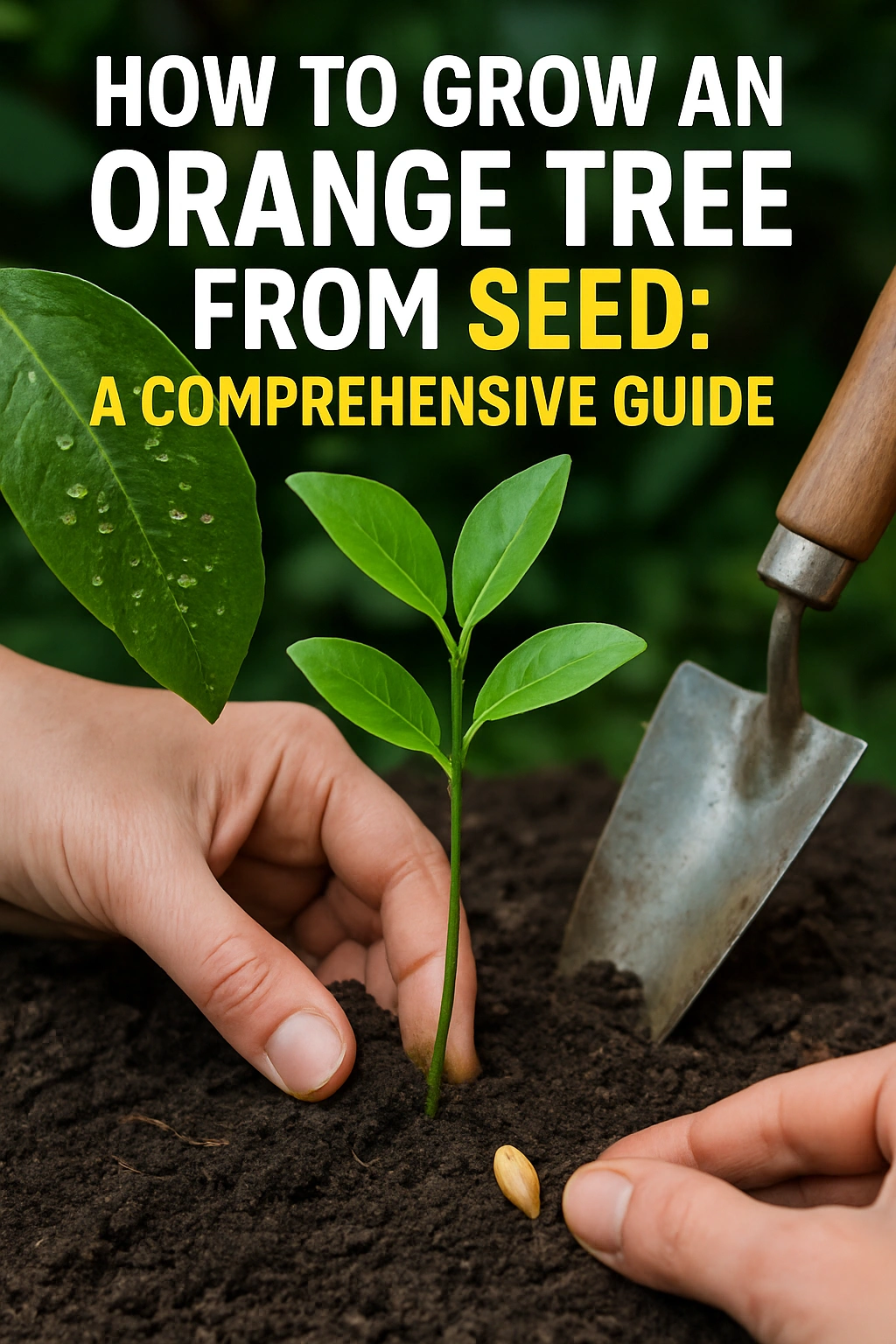 How to Grow an Orange Tree from Seed: A Comprehensive Guide