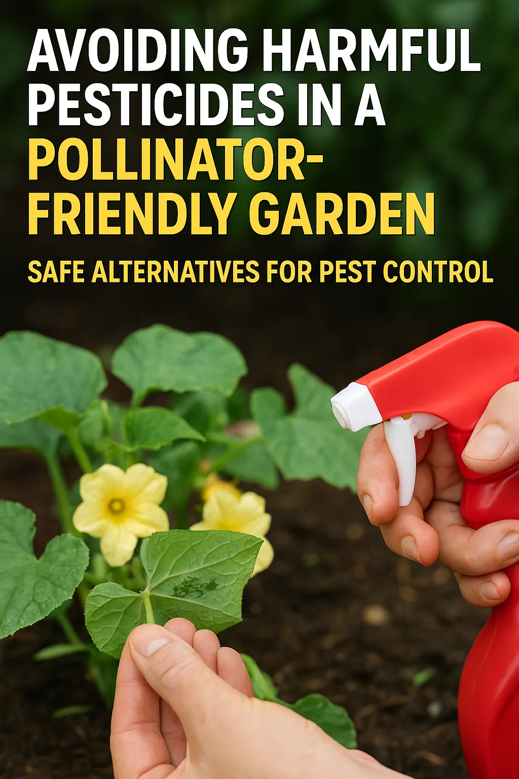 Avoiding Harmful Pesticides in a Pollinator-Friendly Garden: Safe ...