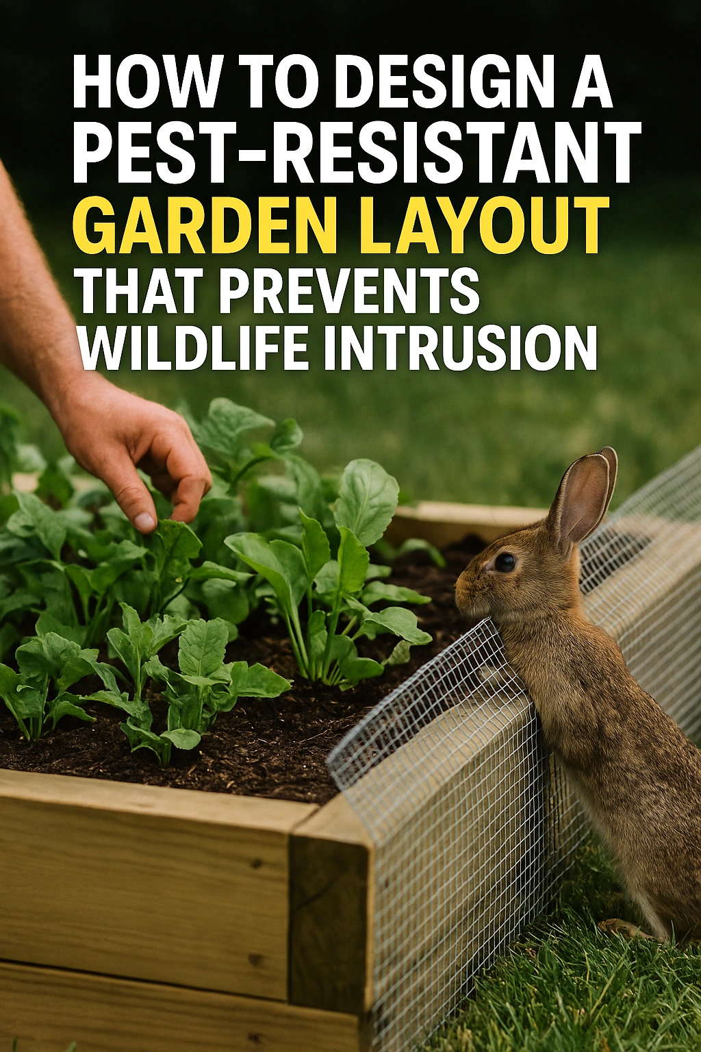 How to Design a Pest-Resistant Garden Layout That Prevents Wildlife ...