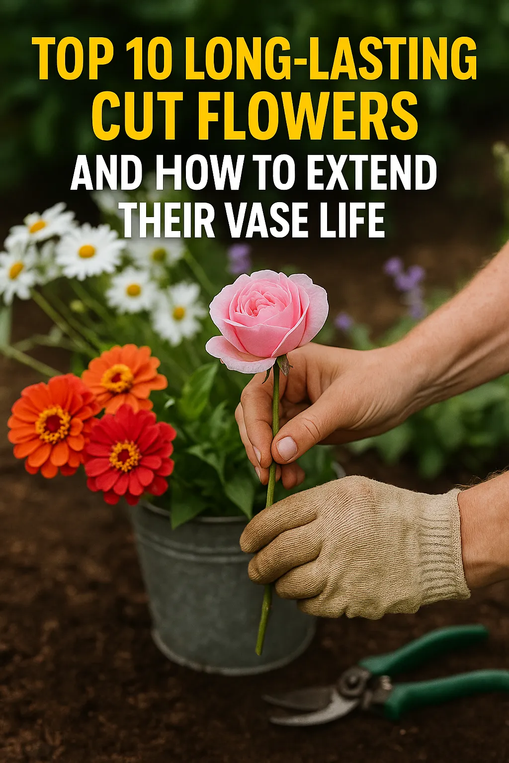 Top 10 Long-Lasting Cut Flowers and How to Extend Their Vase Life - How ...