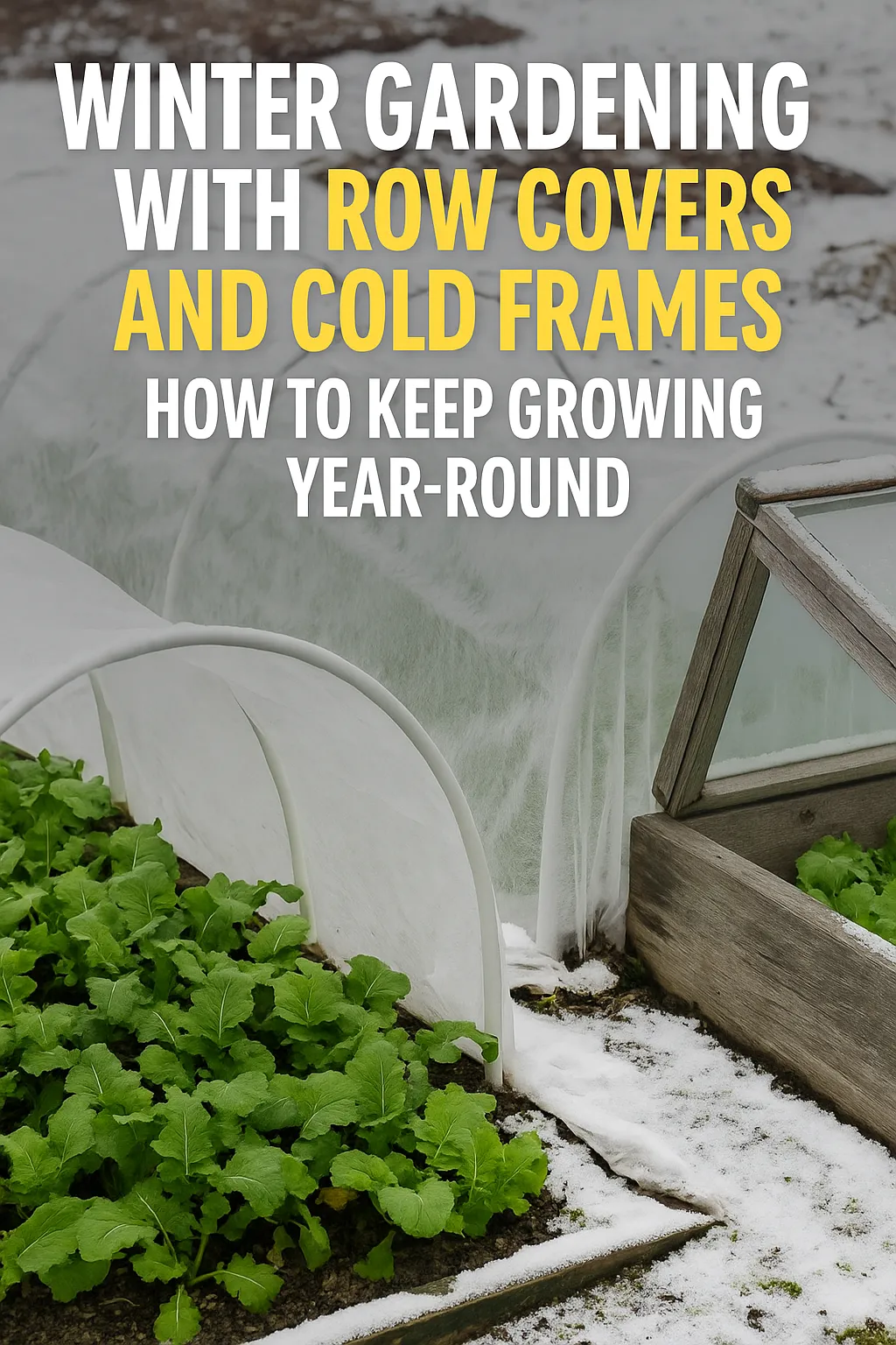 Winter Gardening with Row Covers and Cold Frames: How to Keep Growing ...