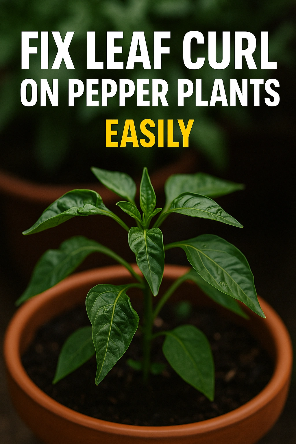 Fix Leaf Curl on Pepper Plants Easily - How To Grow Plant
