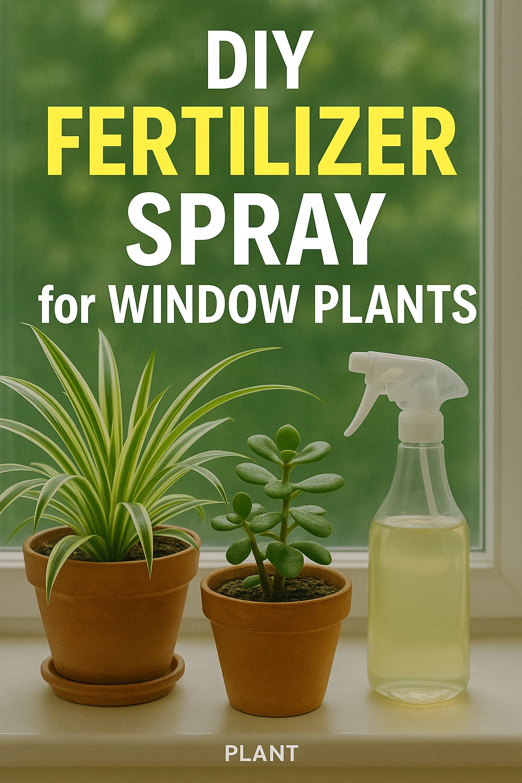 DIY Fertilizer Spray for Window Plants - How To Grow Plant