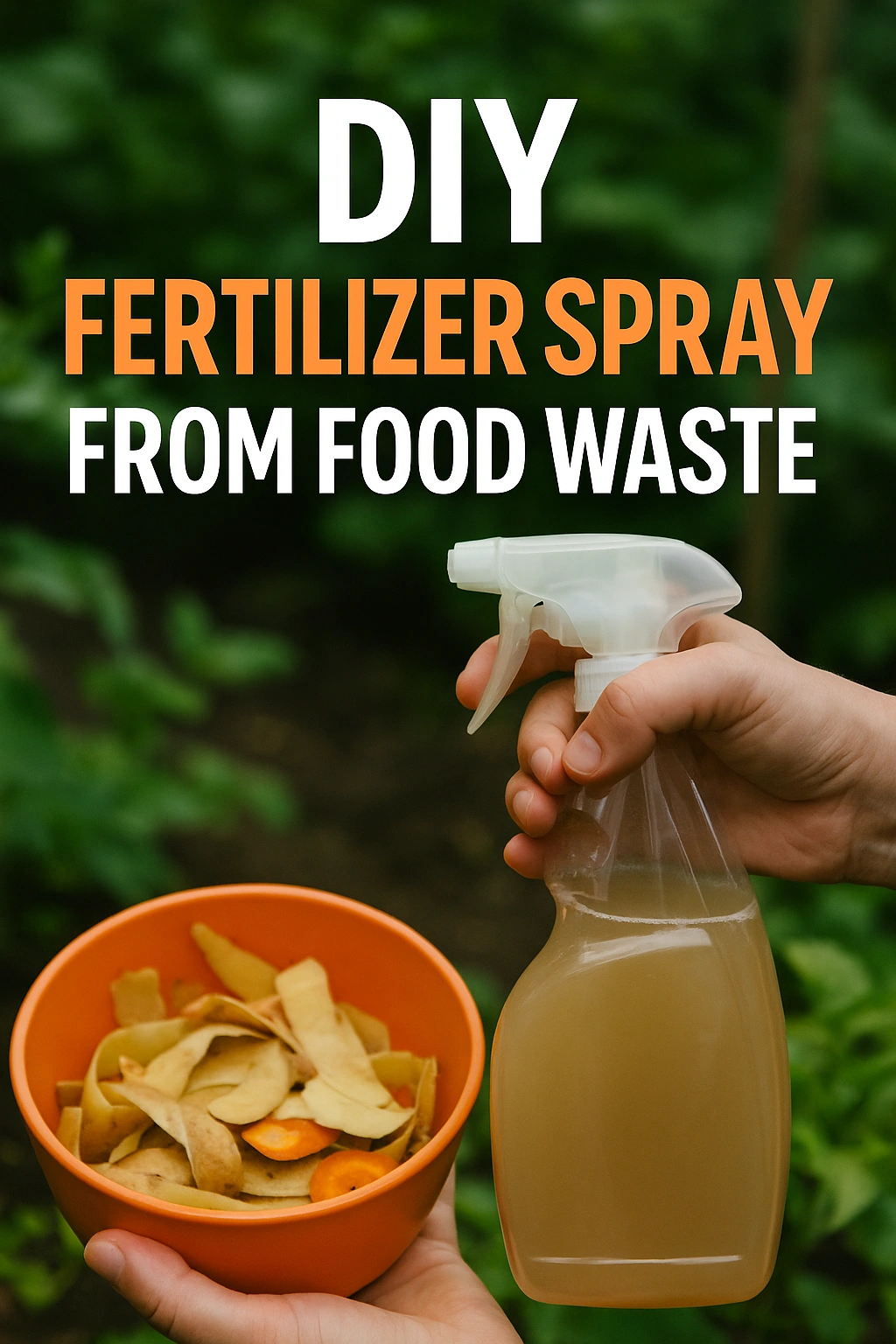 DIY Fertilizer Spray from Food Waste - How To Grow Plant