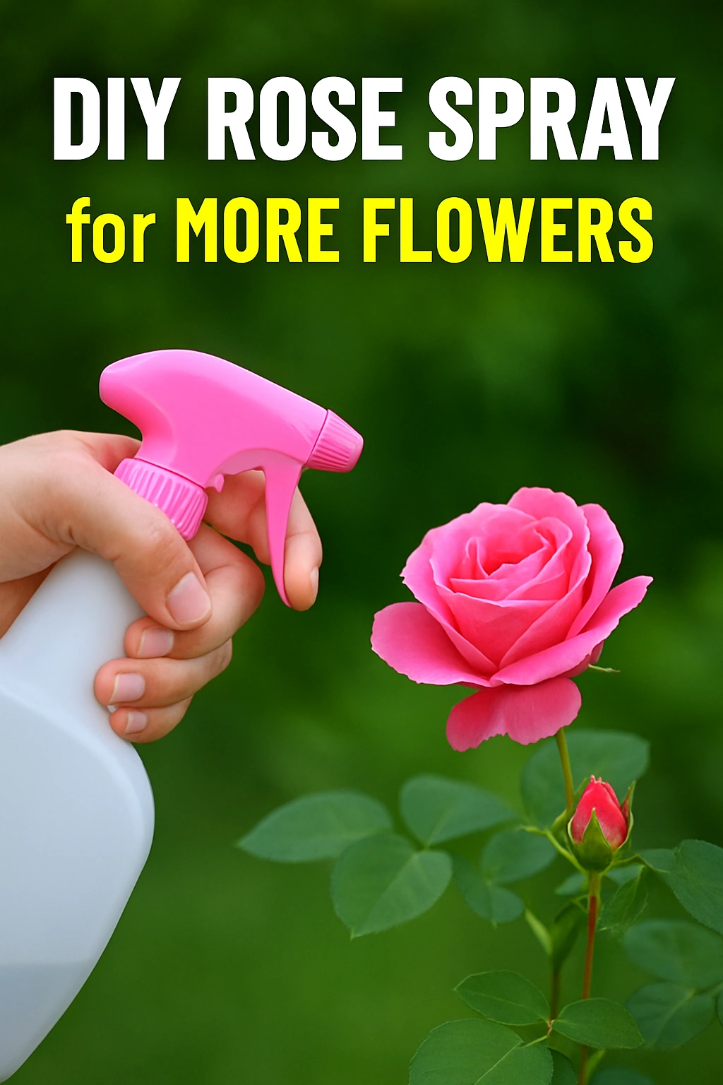 DIY Rose Spray for More Flowers - How To Grow Plant