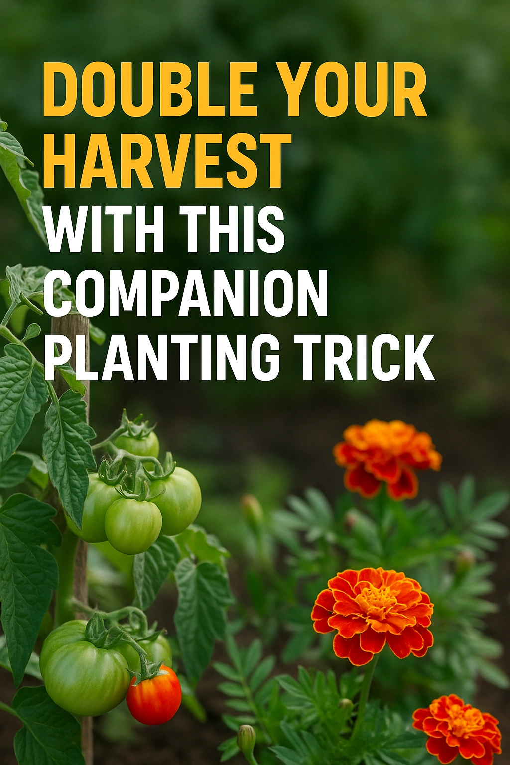 Double Your Harvest with This Companion Planting Trick - How To Grow Plant
