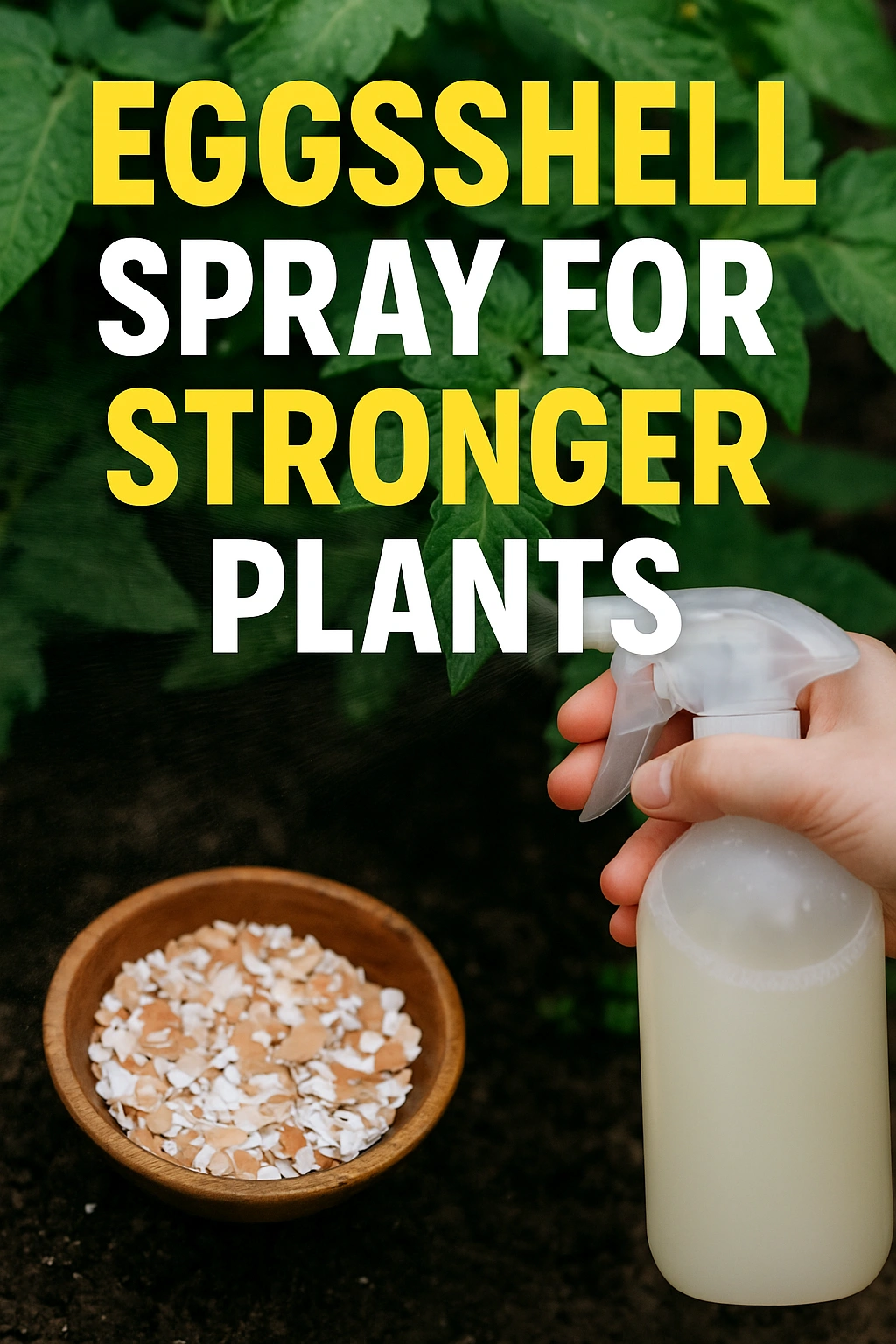 Eggshell Spray for Stronger Plants - How To Grow Plant