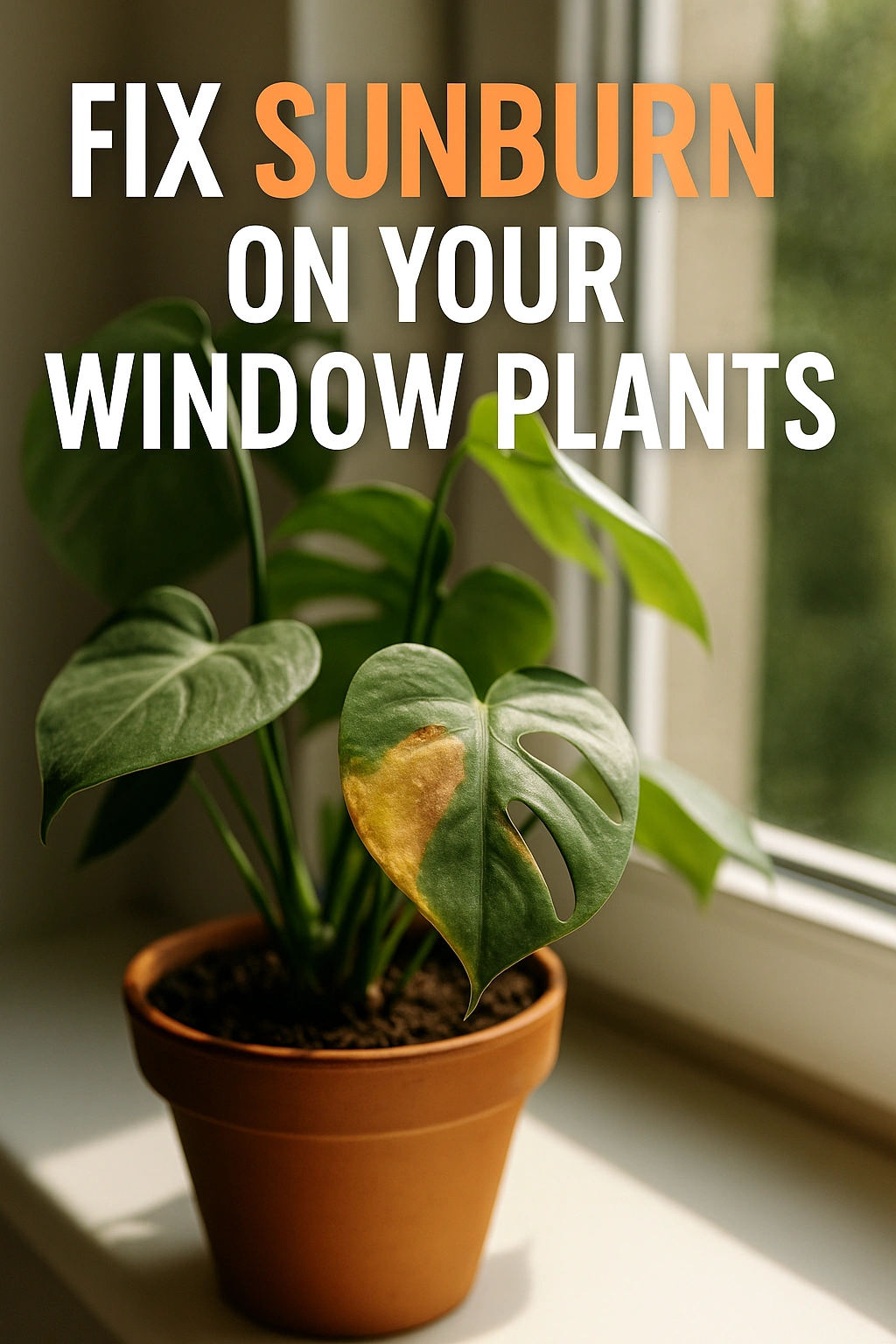 Fix Sunburn on Your Window Plants - How To Grow Plant