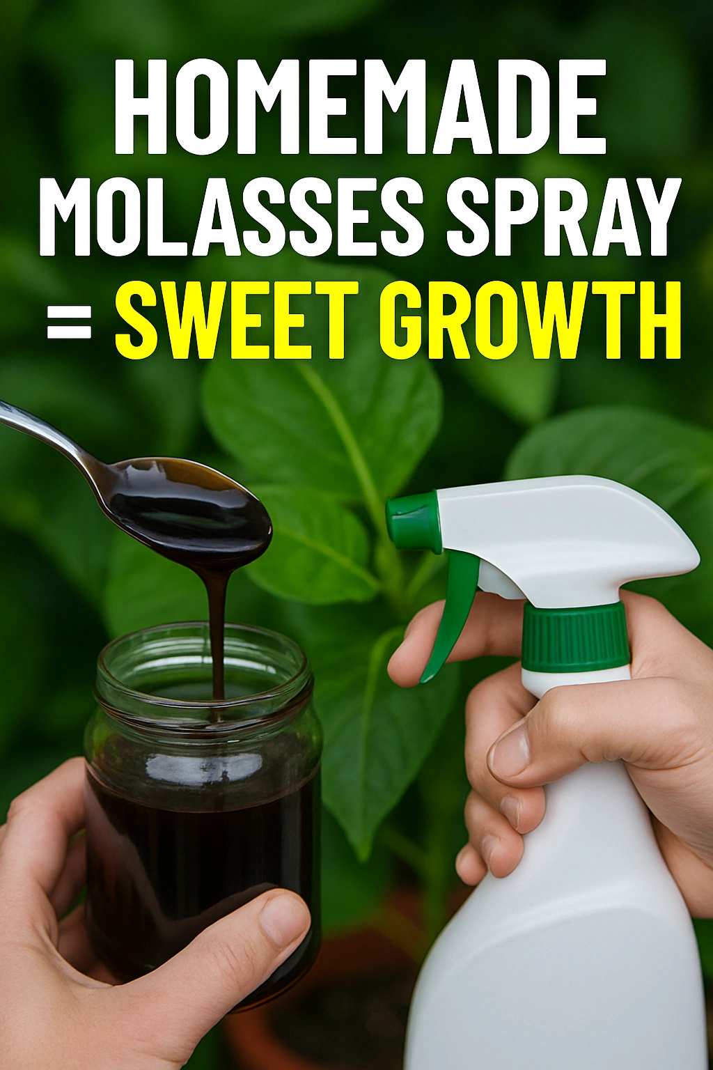 Homemade Molasses Spray = Sweet Growth - How To Grow Plant