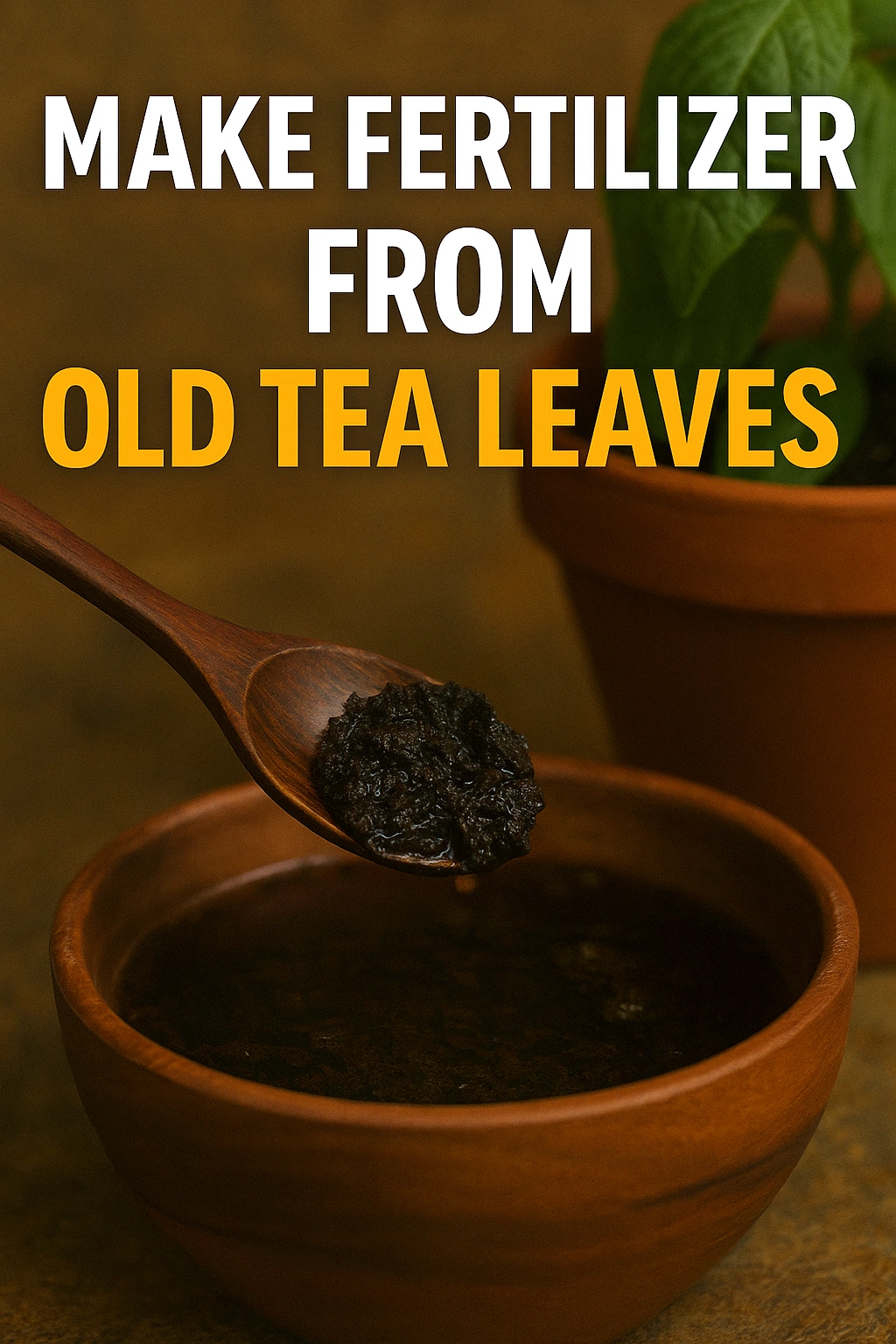 Make Fertilizer from Old Tea Leaves - How To Grow Plant