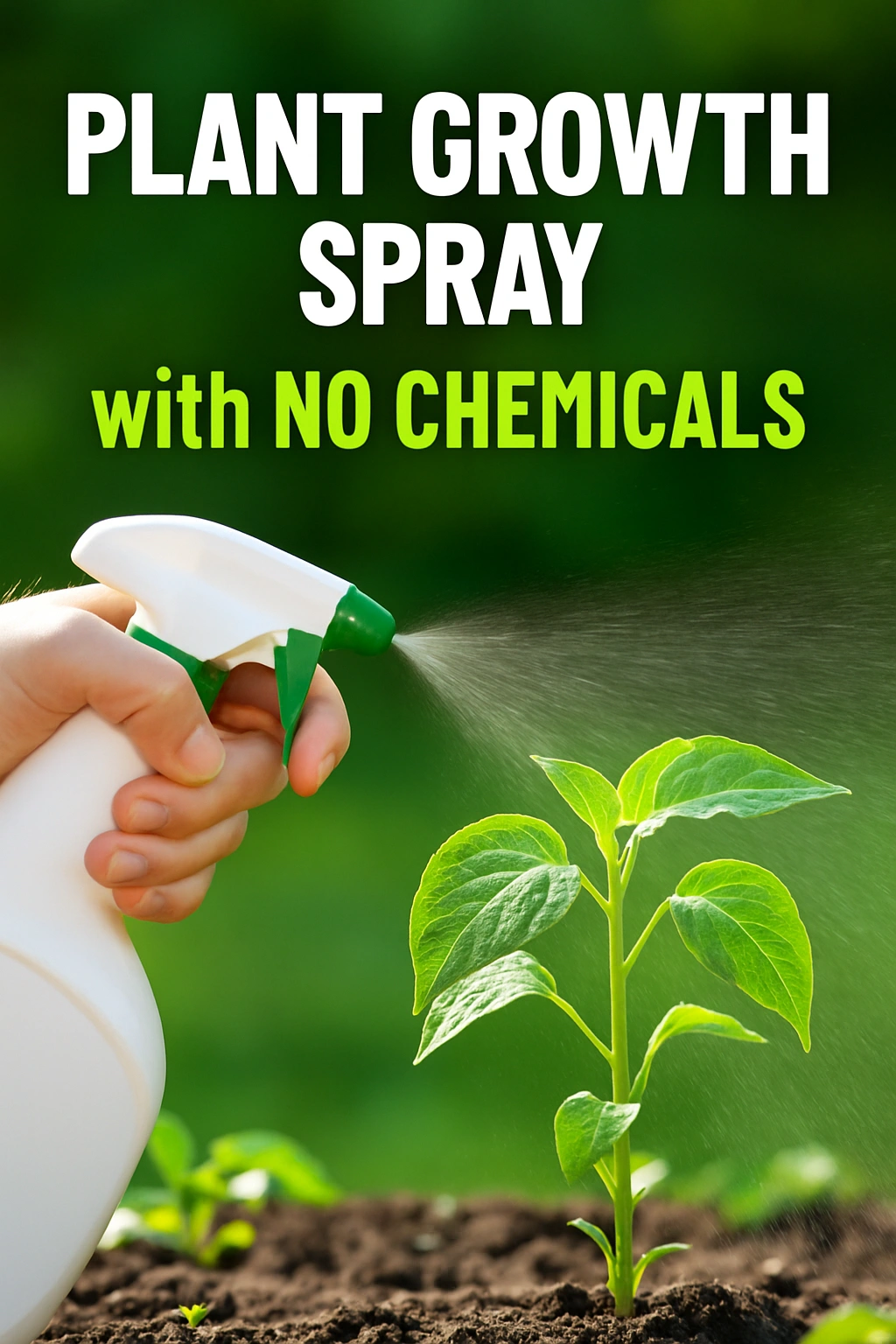 Plant Growth Spray with No Chemicals - How To Grow Plant