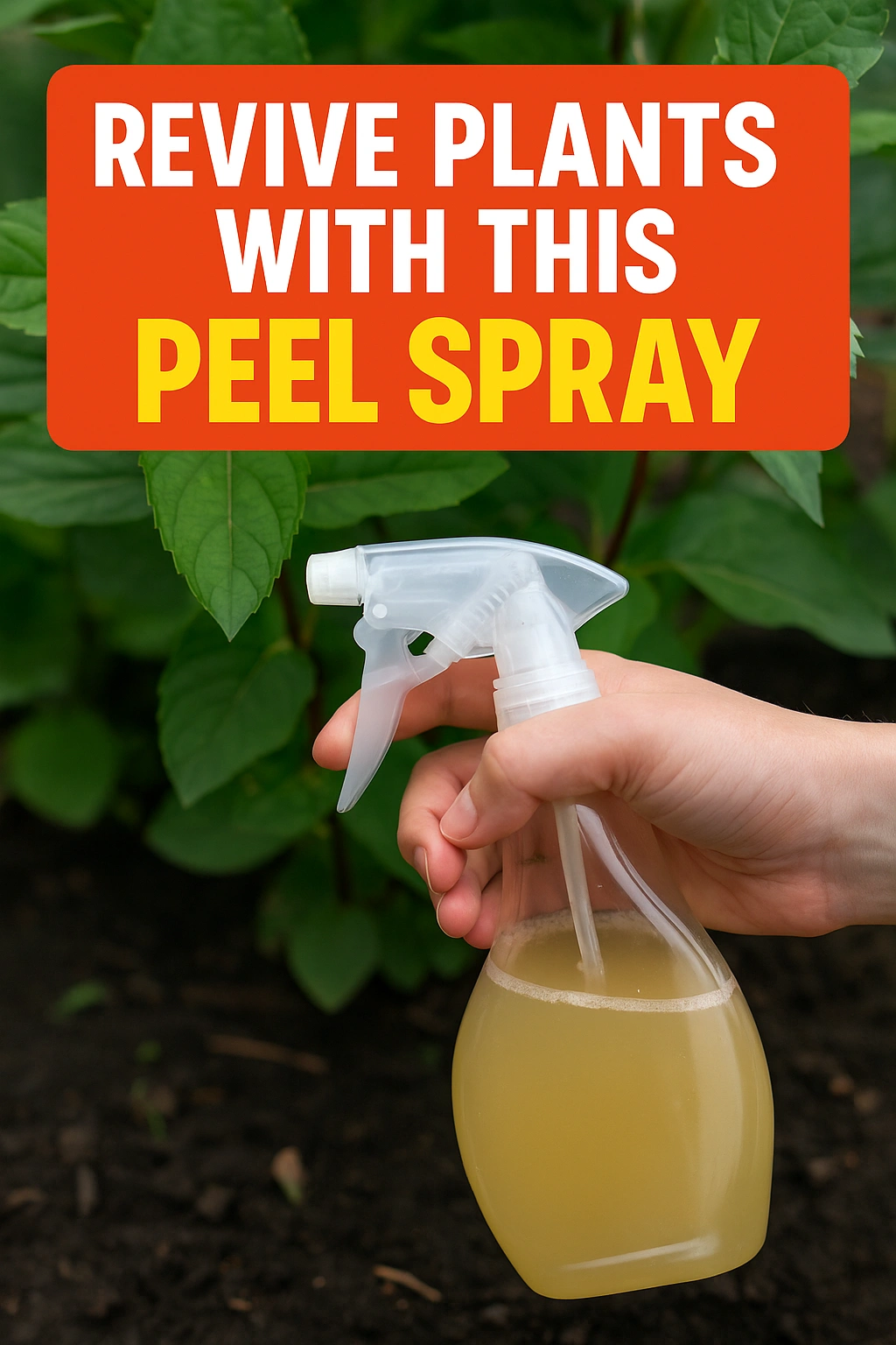 Revive Plants with This Peel Spray - How To Grow Plant