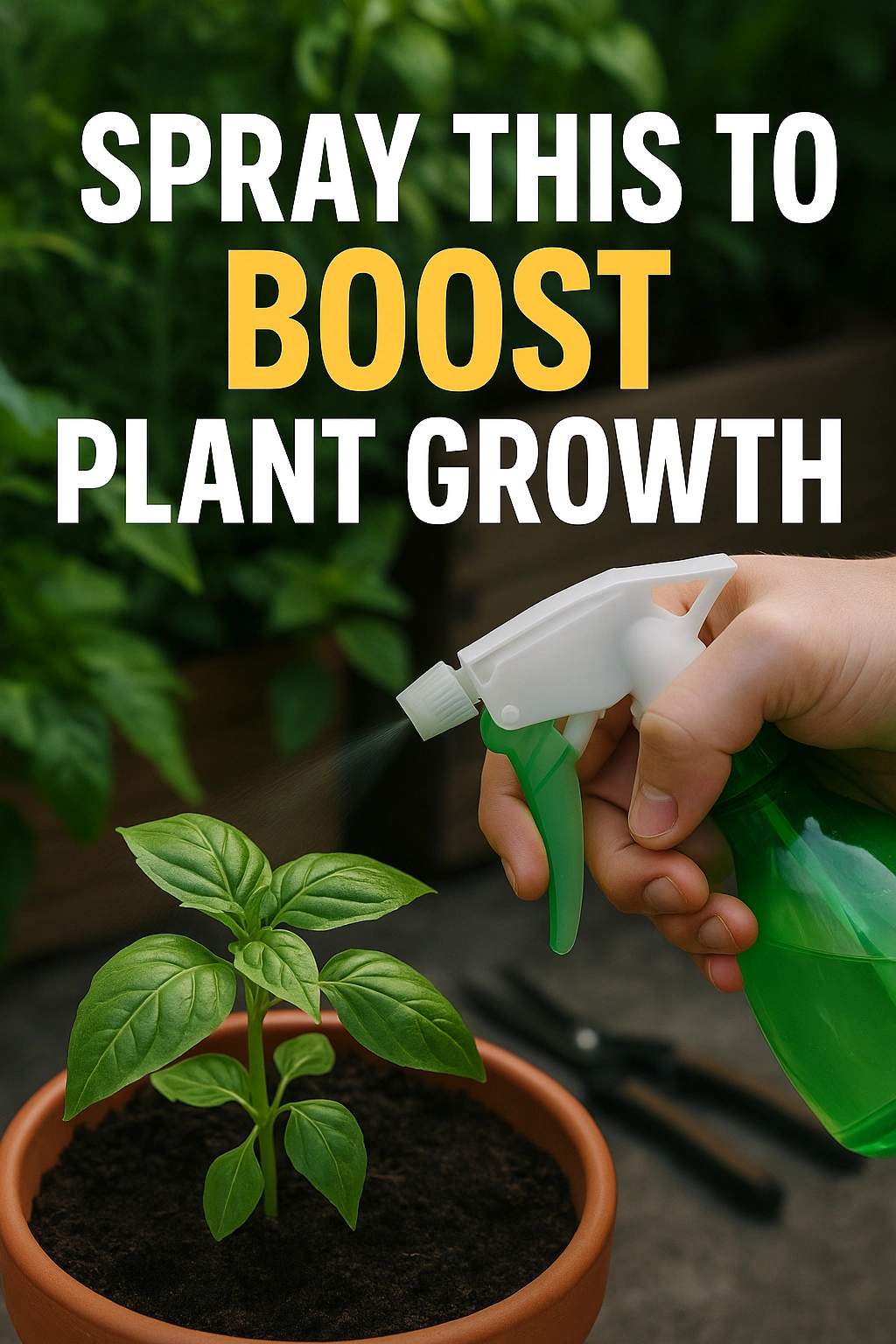 Spray This to Boost Plant Growth - How To Grow Plant