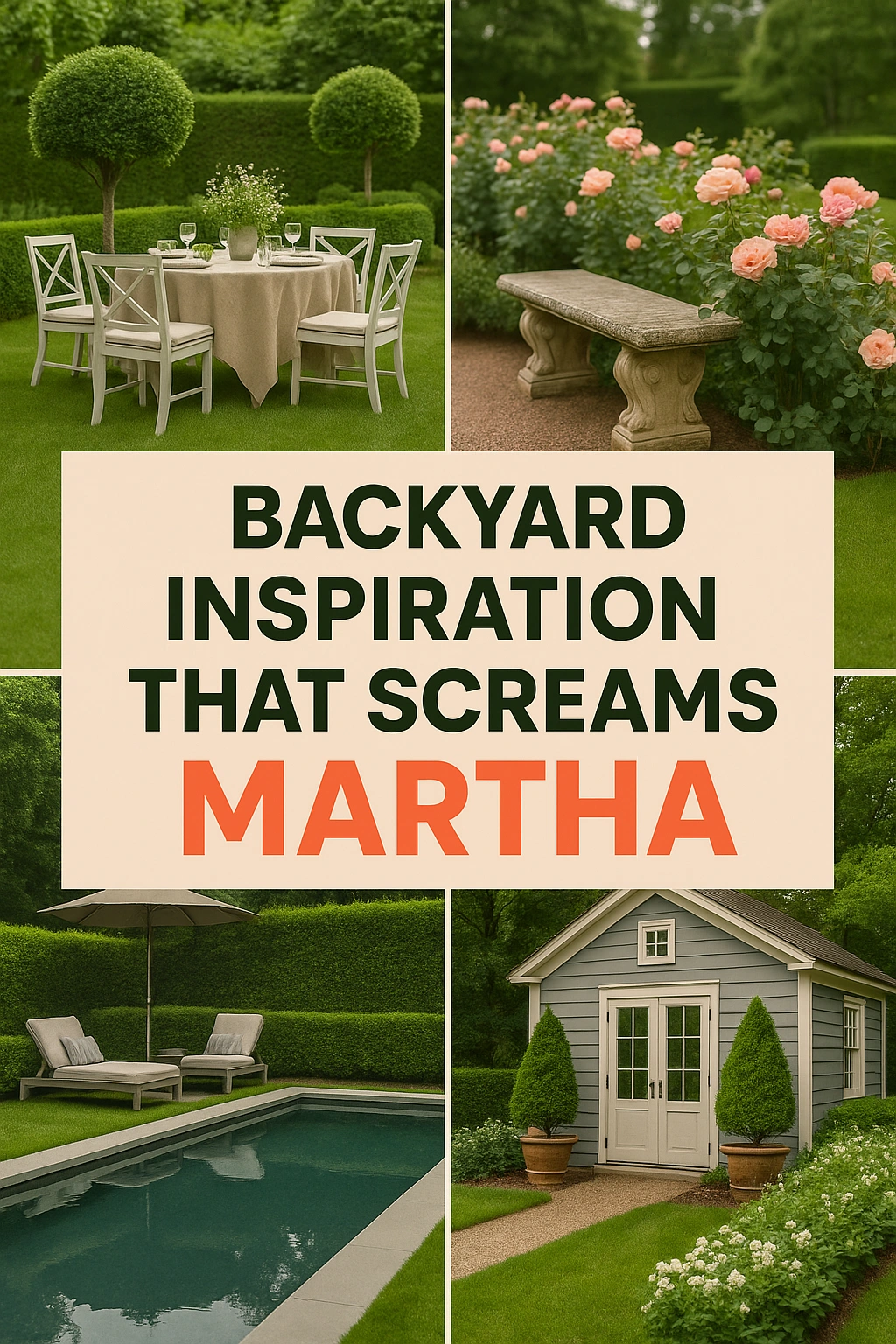 Backyard Inspiration That Screams Martha - How To Grow Plant