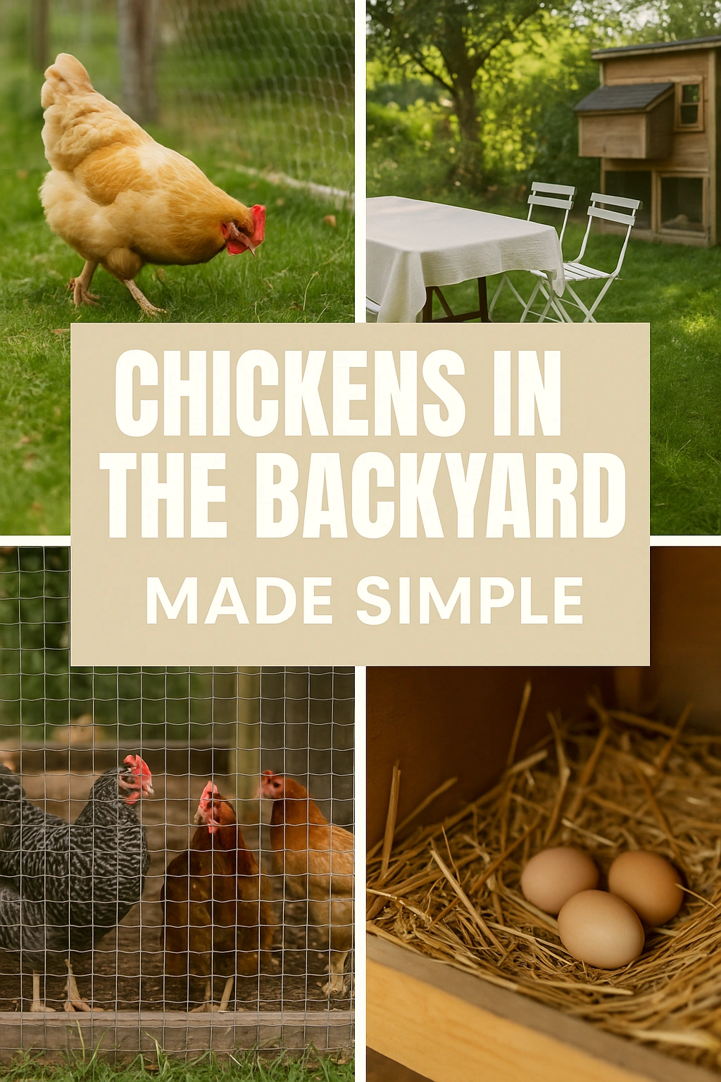 Chickens in the Backyard Made Simple - How To Grow Plant