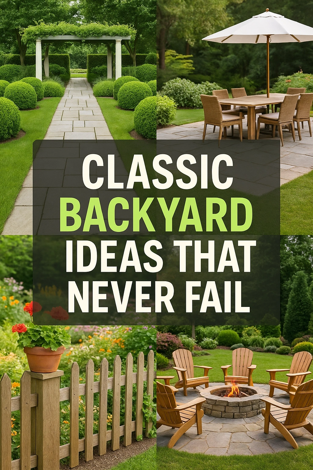 Classic Backyard Ideas That Never Fail - How To Grow Plant