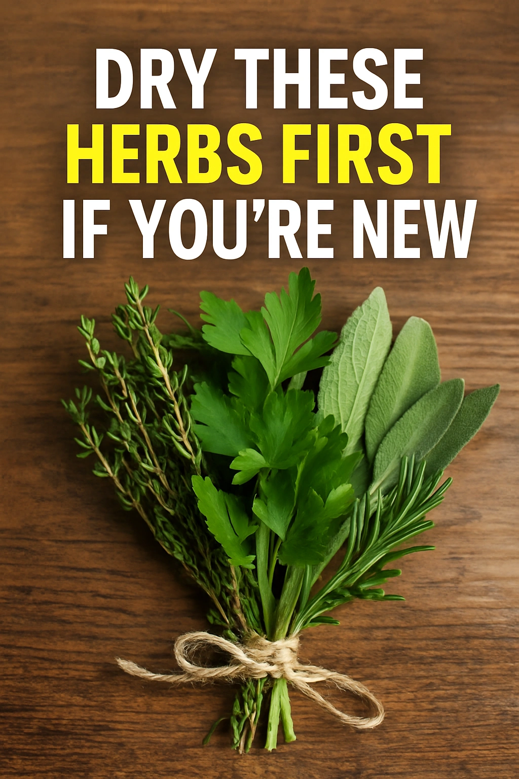 Dry These Herbs First If You’re New - How To Grow Plant
