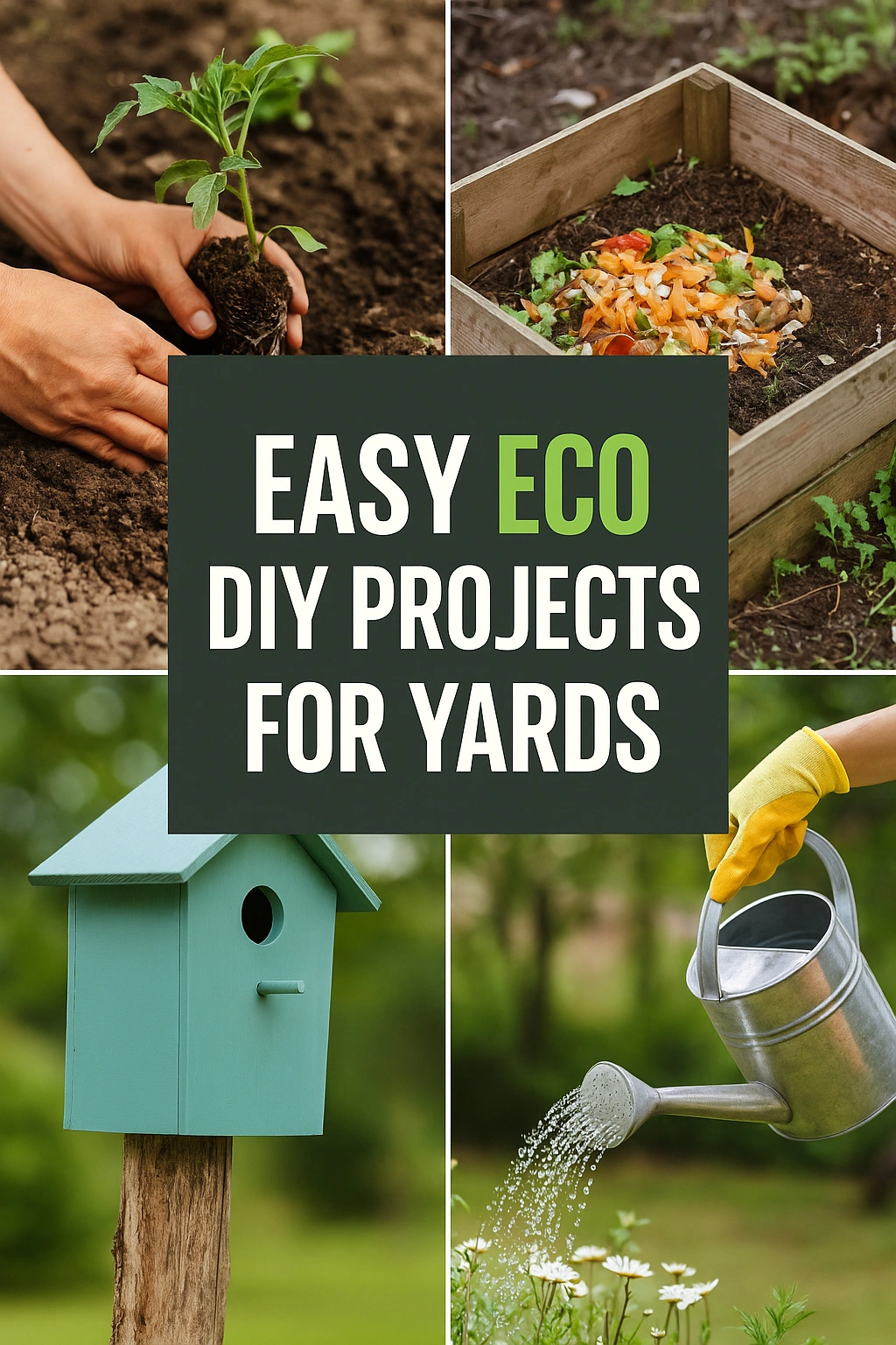 Easy Eco DIY Projects for Yards - How To Grow Plant