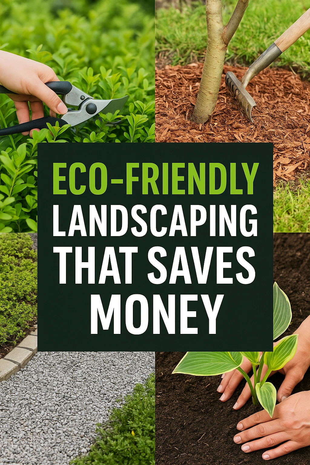 Eco Friendly Landscaping That Saves Money - How To Grow Plant