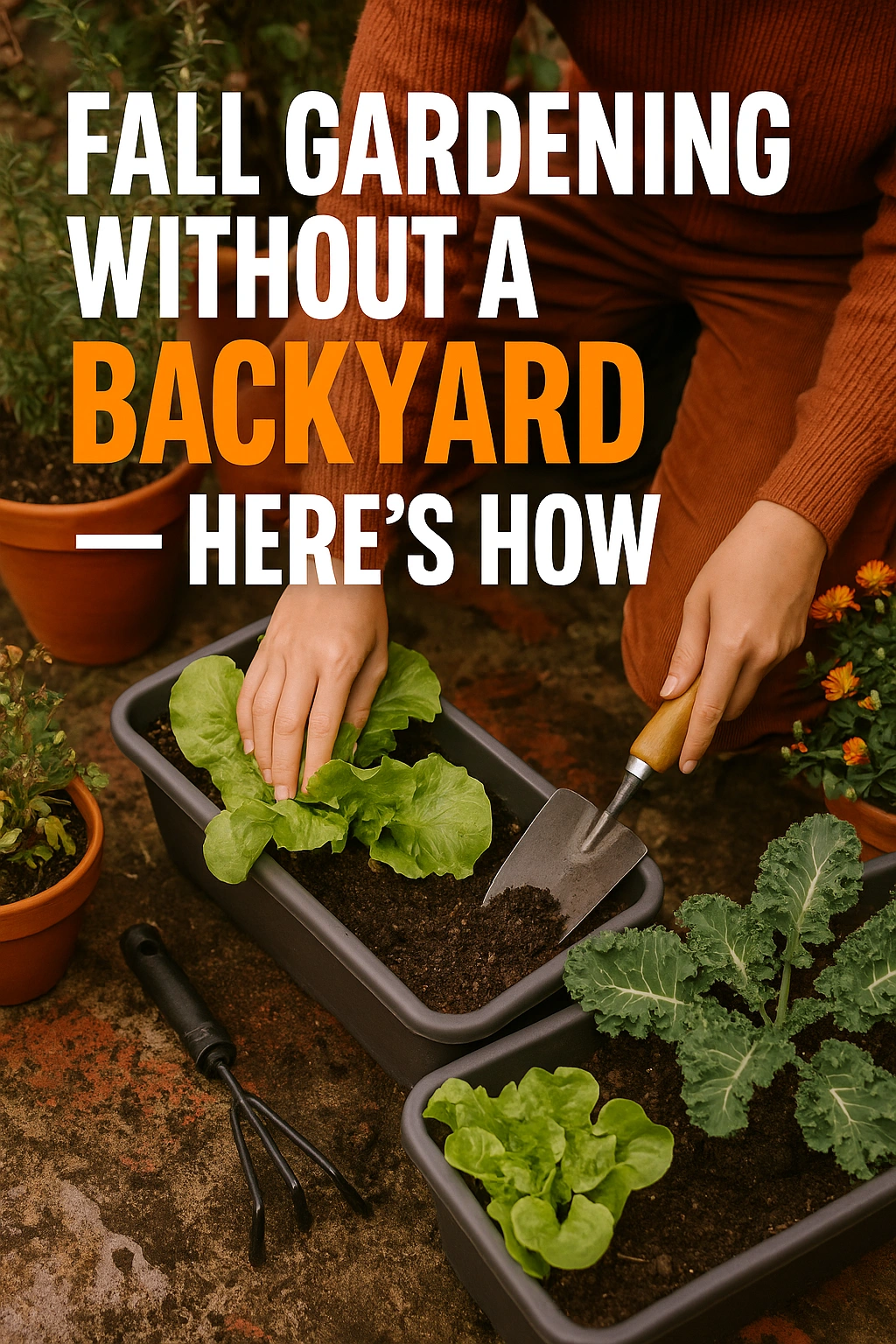 Fall Gardening Without a Backyard — Here's How - How To Grow Plant