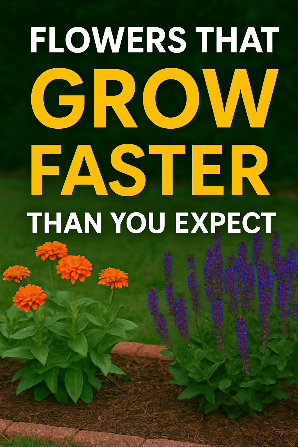 Flowers That Grow Faster Than You Expect - How To Grow Plant