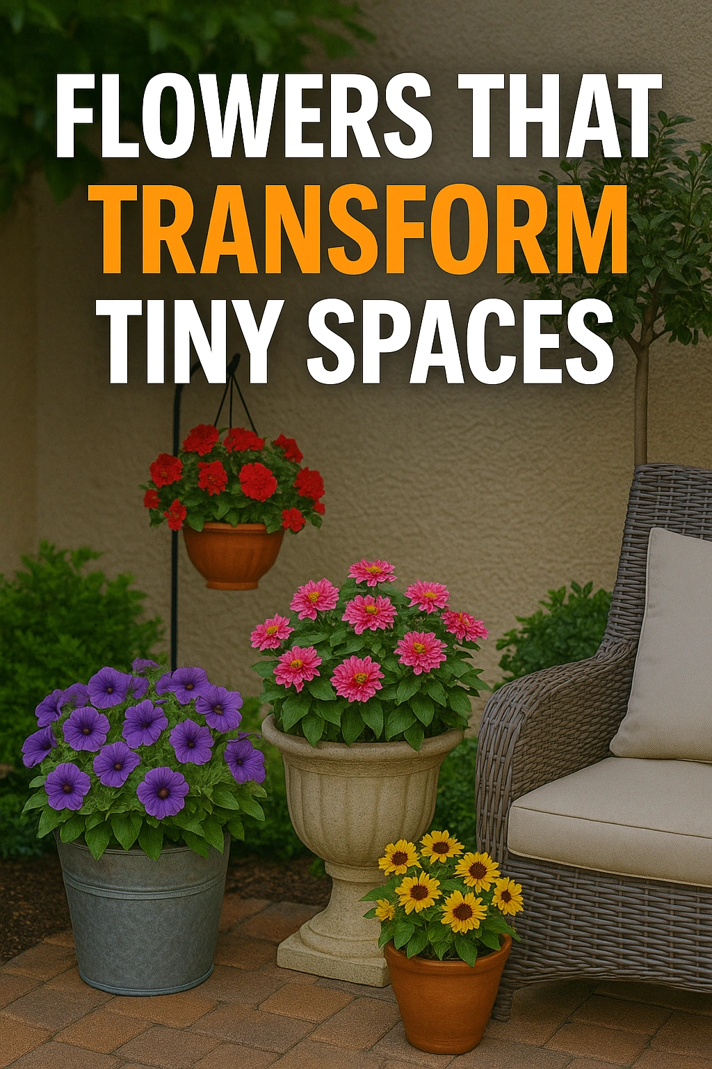 Flowers That Transform Tiny Spaces - How To Grow Plant
