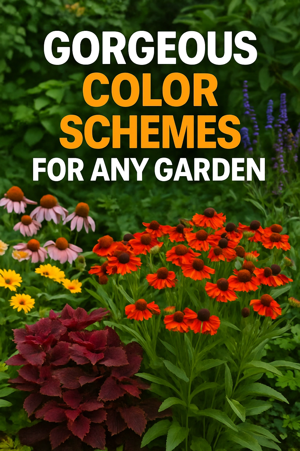 Gorgeous Color Schemes for Any Garden - How To Grow Plant