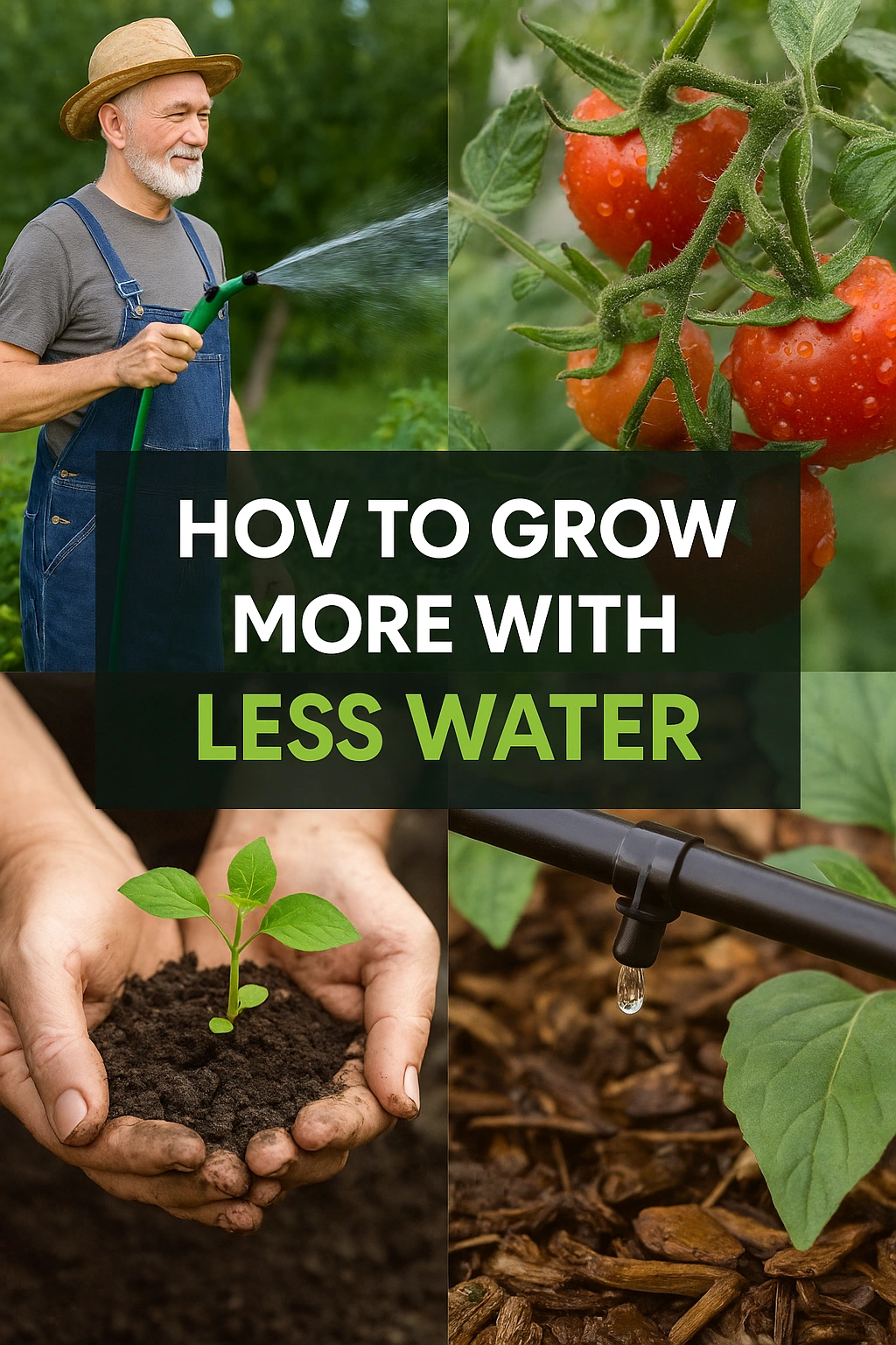 How to Grow More With Less Water - How To Grow Plant