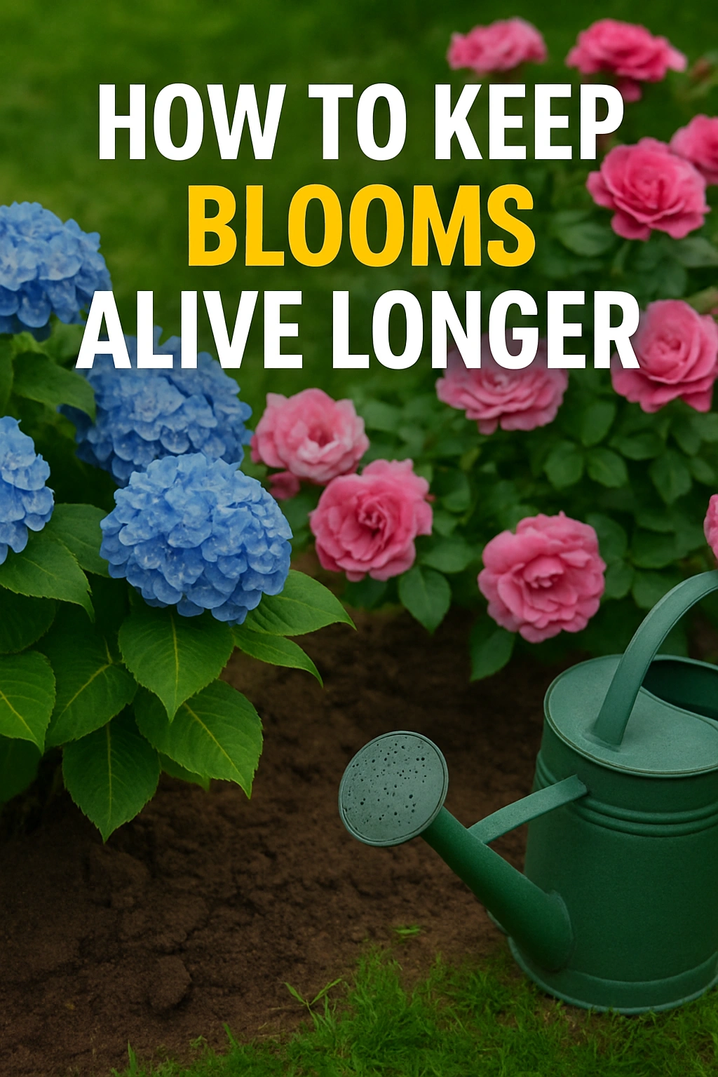 How to Keep Blooms Alive Longer - How To Grow Plant