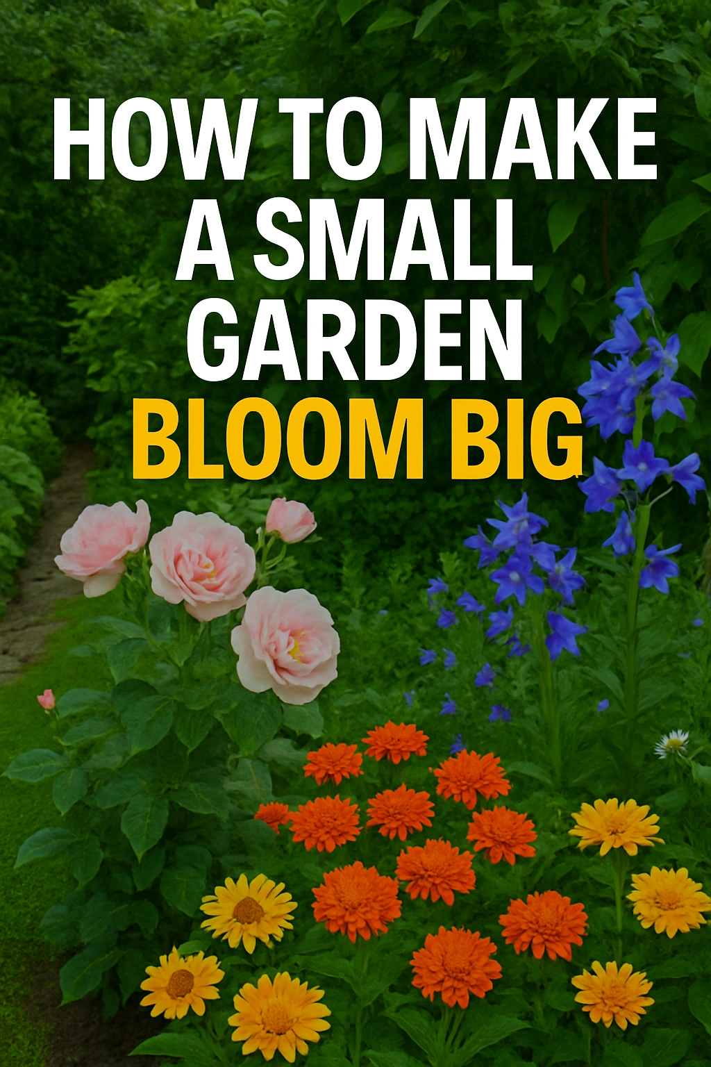 How to Make a Small Garden Bloom Big - How To Grow Plant