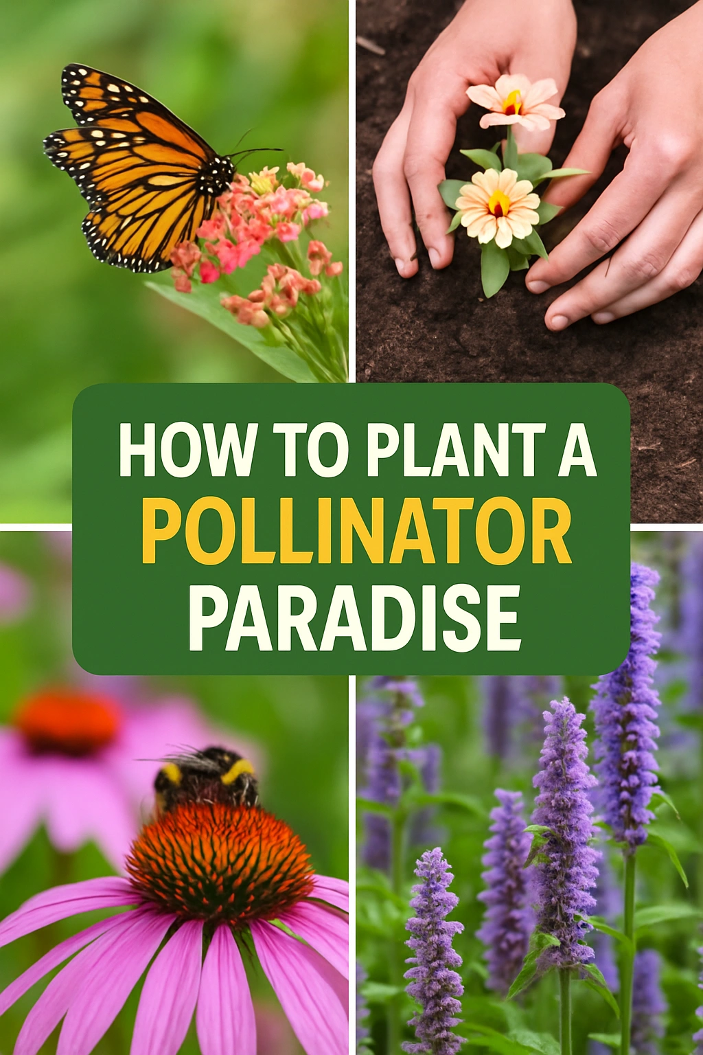 How to Plant a Pollinator Paradise - How To Grow Plant