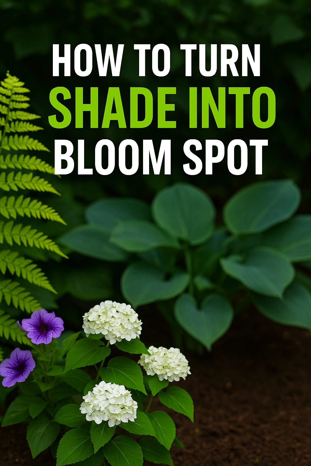 How to Turn Shade Into a Bloom Spot - How To Grow Plant