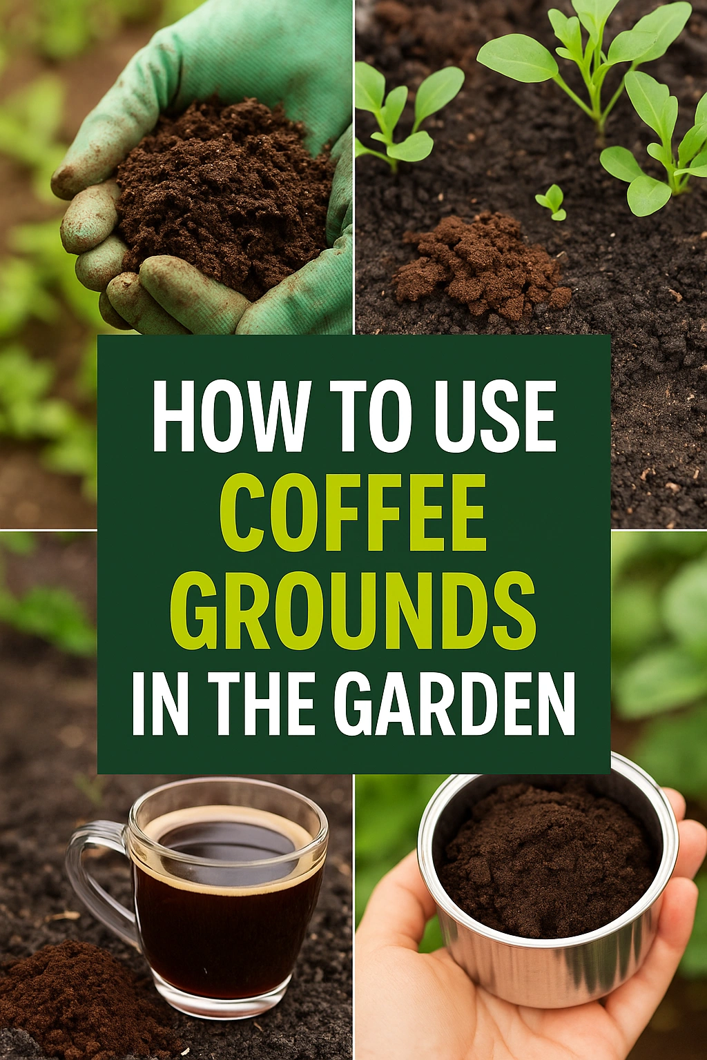 How to Use Coffee Grounds in the Garden - How To Grow Plant