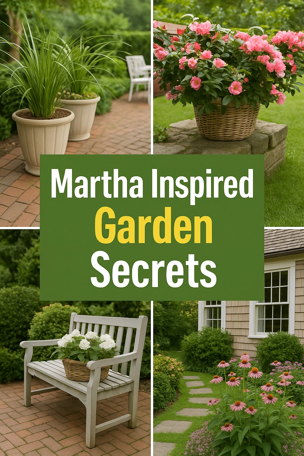 Martha Inspired Garden Secrets - How To Grow Plant