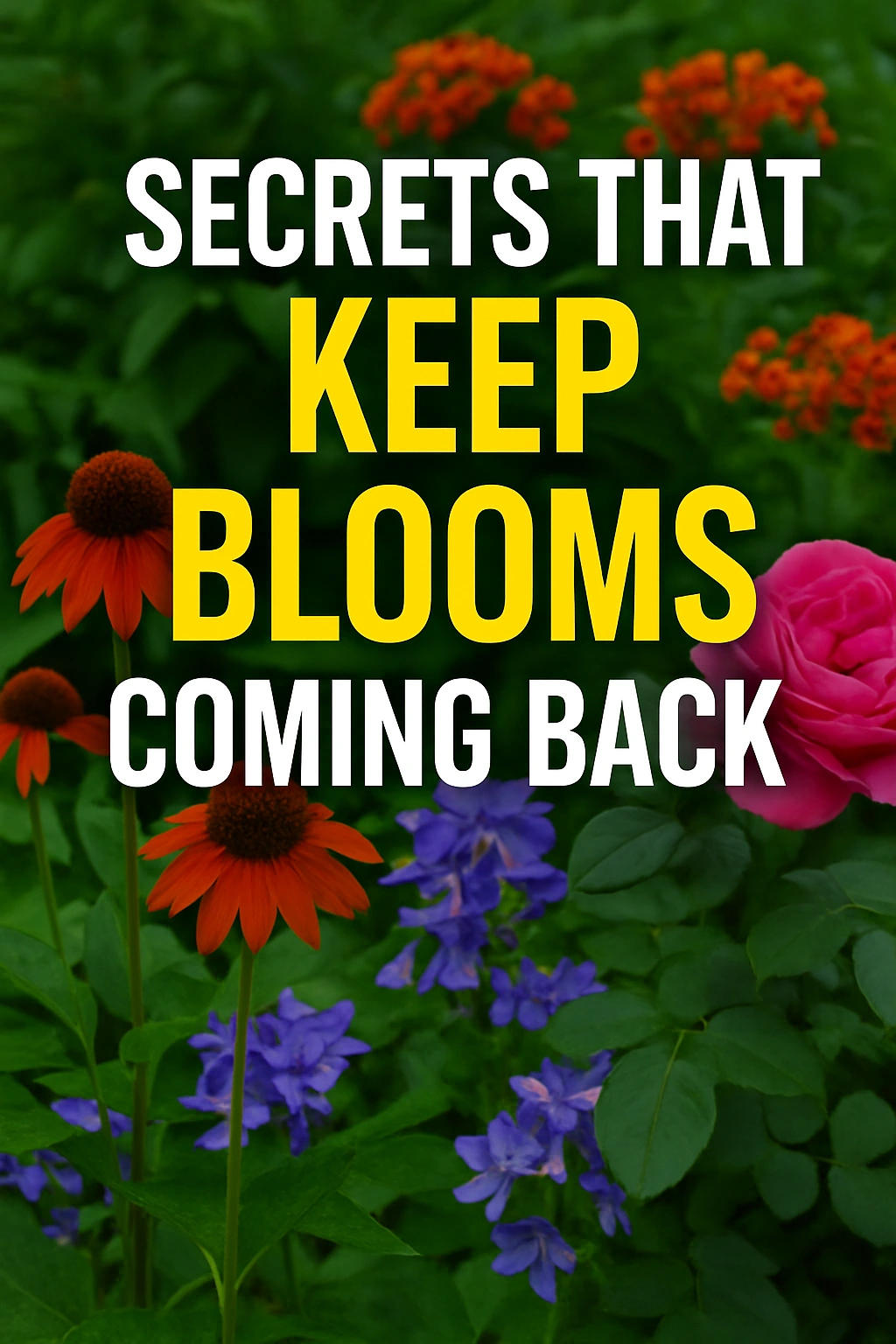 Secrets That Keep Blooms Coming Back - How To Grow Plant