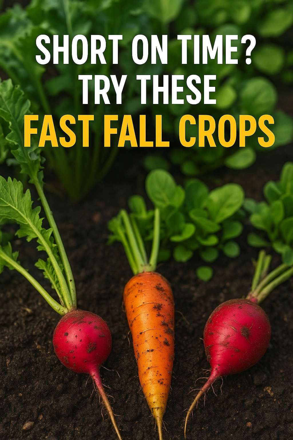 Short on Time? Try These Fast Fall Crops - How To Grow Plant