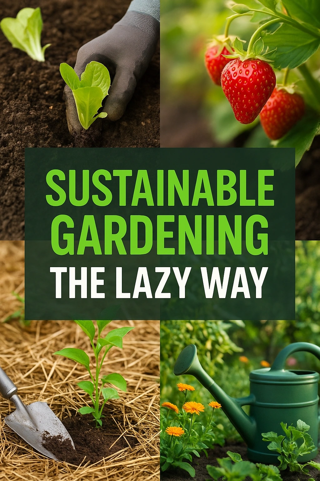 Sustainable Gardening the Lazy Way - How To Grow Plant