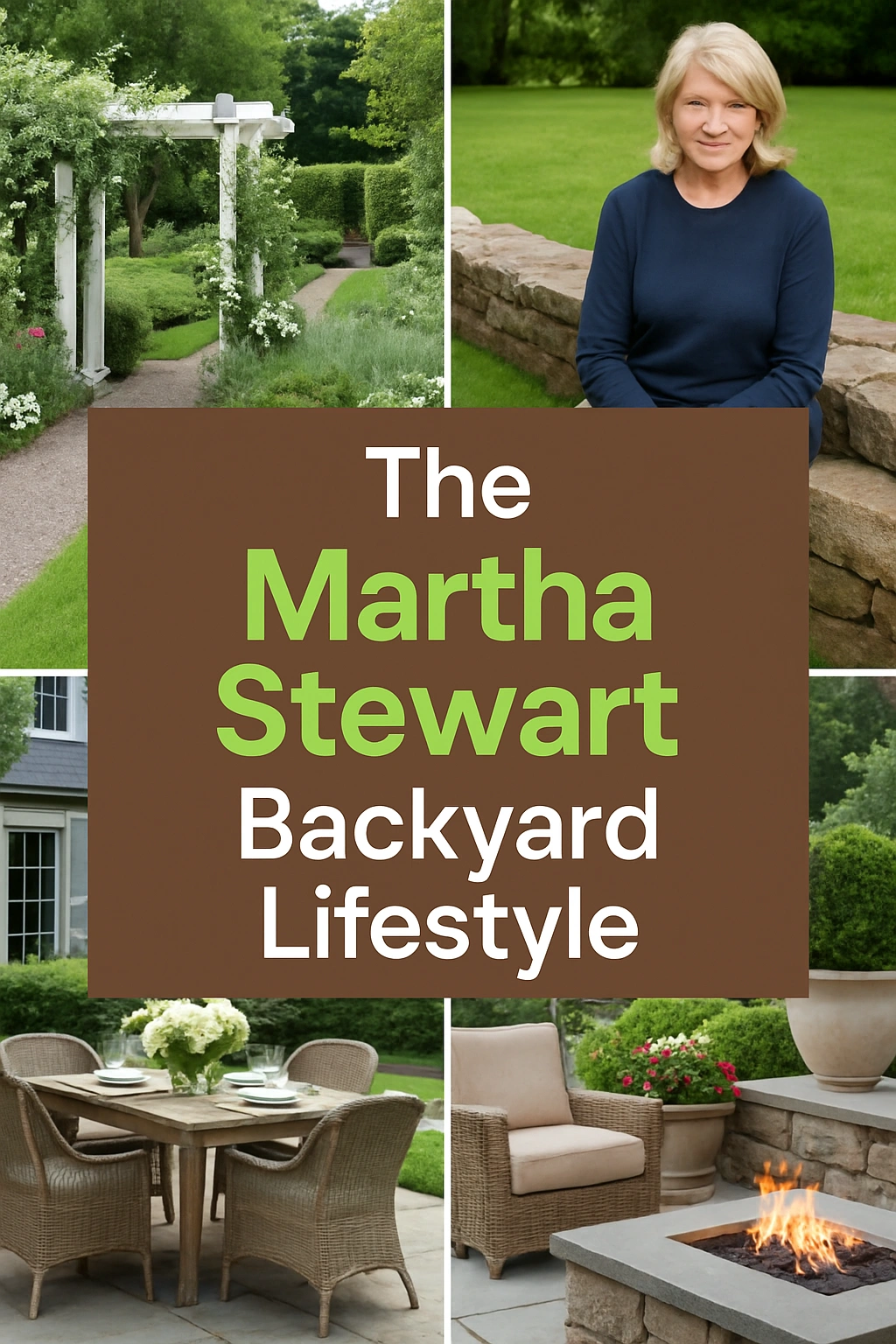 The Martha Stewart Backyard Lifestyle - How To Grow Plant