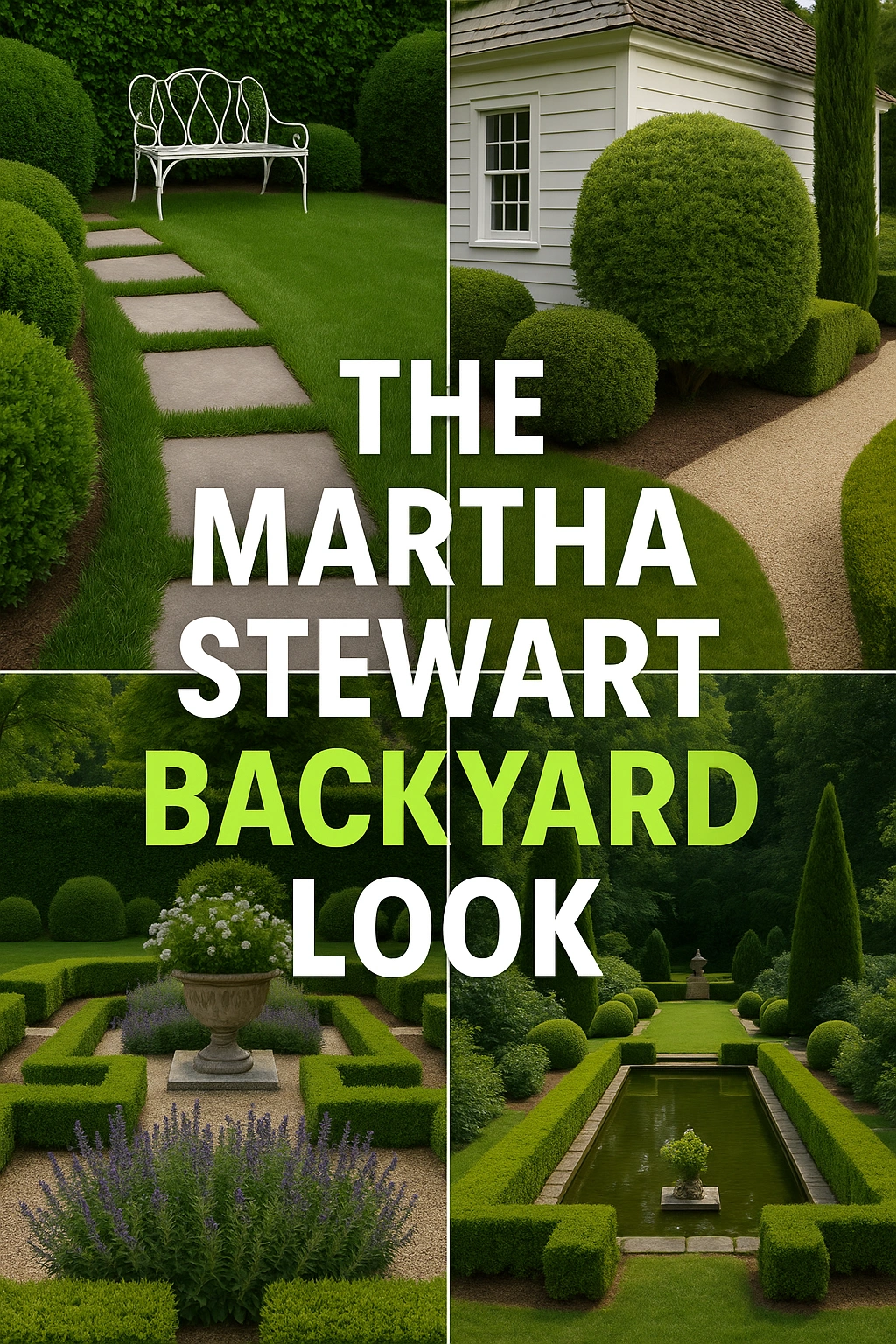 The Martha Stewart Backyard Look - How To Grow Plant