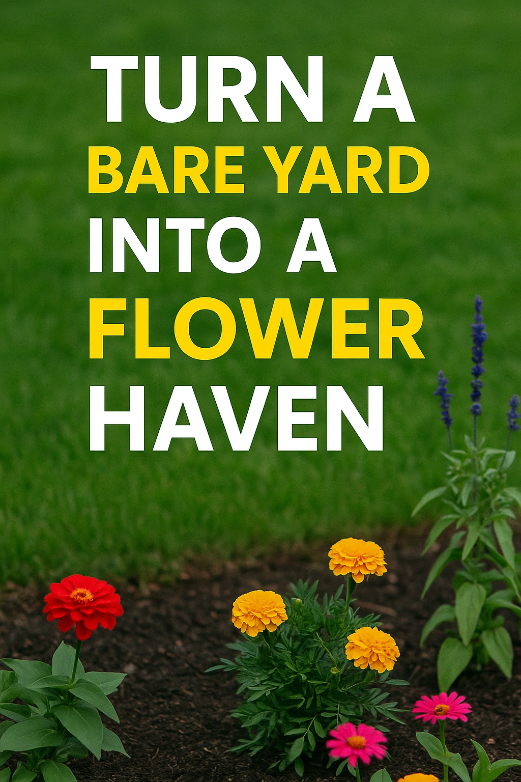 Turn a Bare Yard Into a Flower Haven - How To Grow Plant