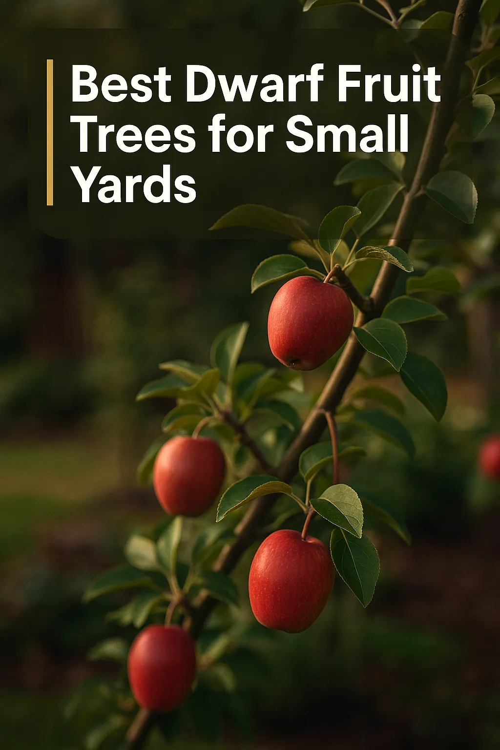 Best Dwarf Fruit Trees for Small Yards - How To Grow Plant
