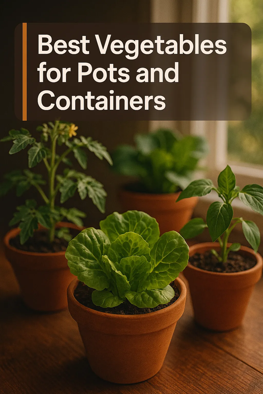 Best Vegetables for Pots and Containers - How To Grow Plant