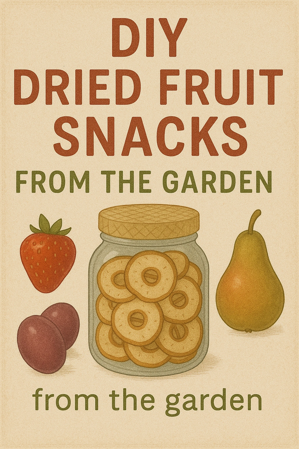 DIY Dried Fruit Snacks from the Garden - How To Grow Plant