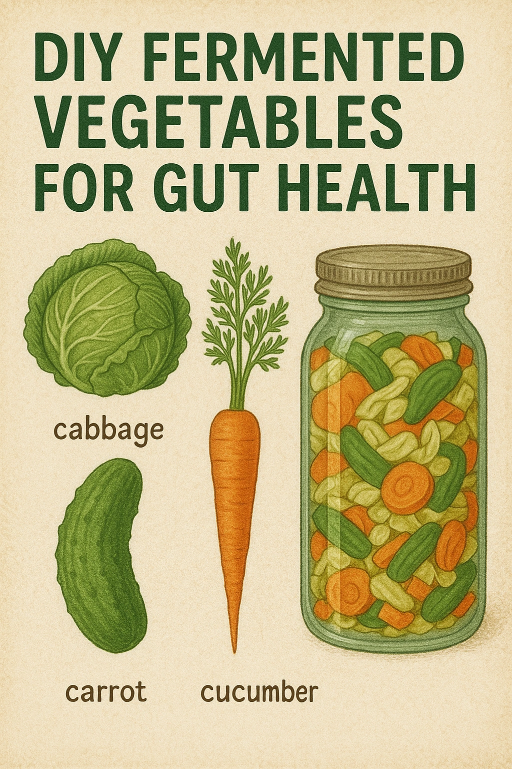 DIY Fermented Vegetables for Gut Health - How To Grow Plant