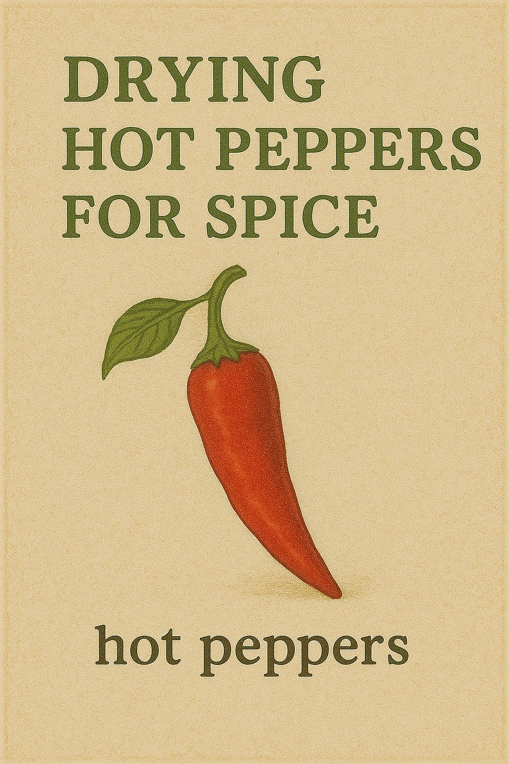 Drying Hot Peppers for Spice - How To Grow Plant