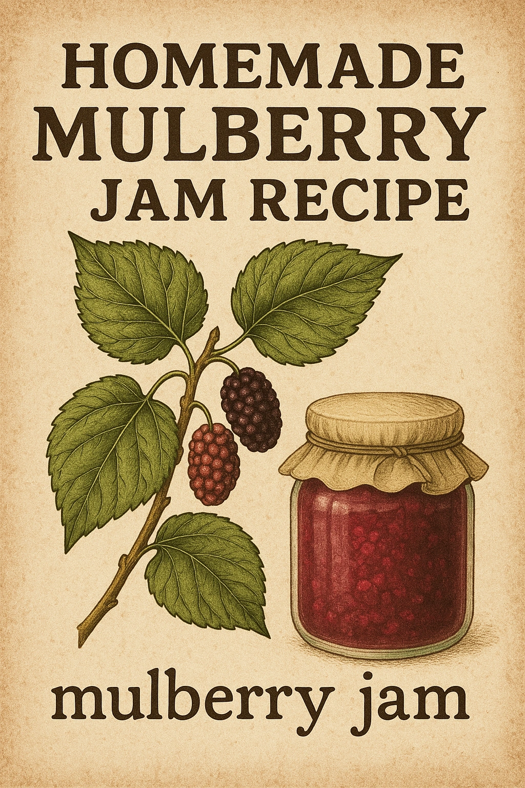 Homemade Mulberry Jam Recipe - How To Grow Plant