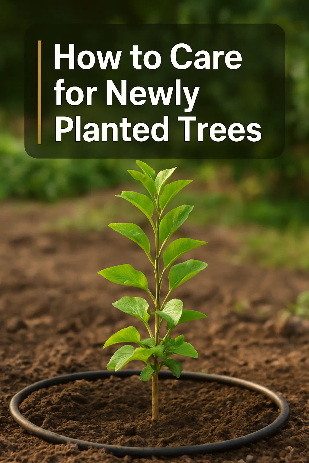 How to Care for Newly Planted Trees - How To Grow Plant