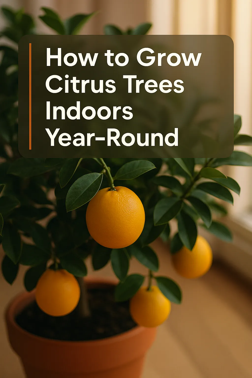 How to Grow Citrus Trees Indoors Year-Round - How To Grow Plant