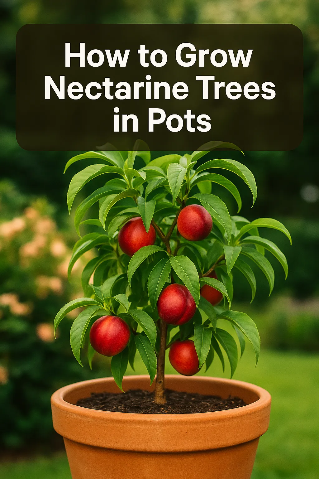 How to Grow Nectarine Trees in Pots - How To Grow Plant